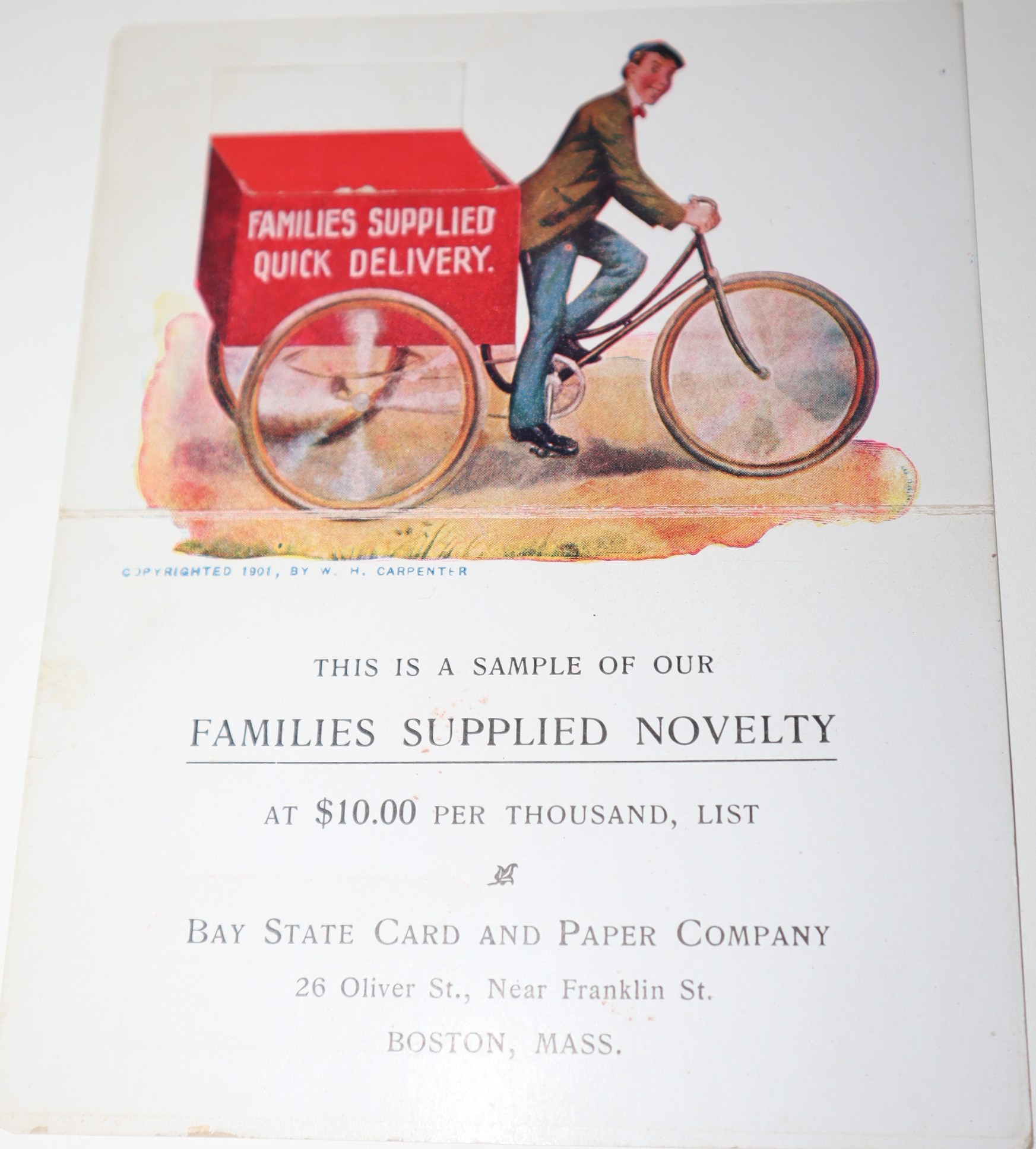 [Movable Card] Families Supplied Novelty